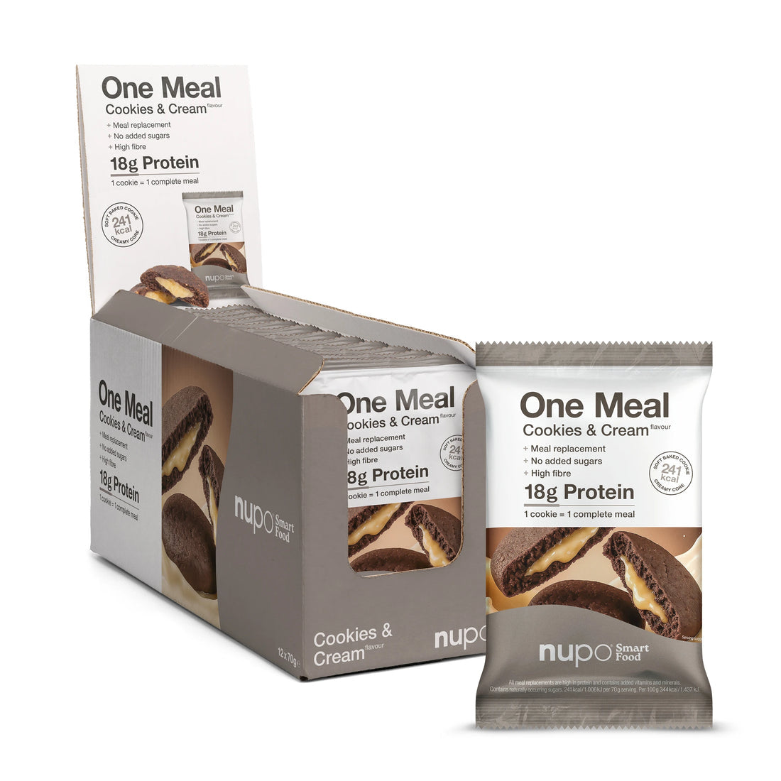 One Meal +Prime Soft Baked, Cookies & Cream | Nupo – Nupo Jordan